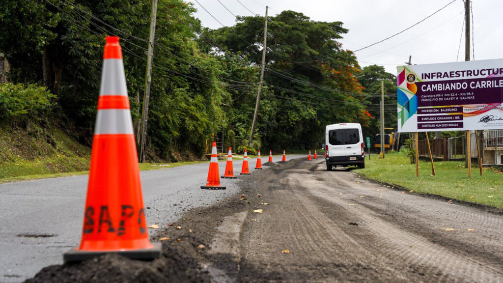 COMIENZA OBRA DE DTOP EN LA PR-1 ENTRE CAYEY Y SALINAS - Perspectiva Actual